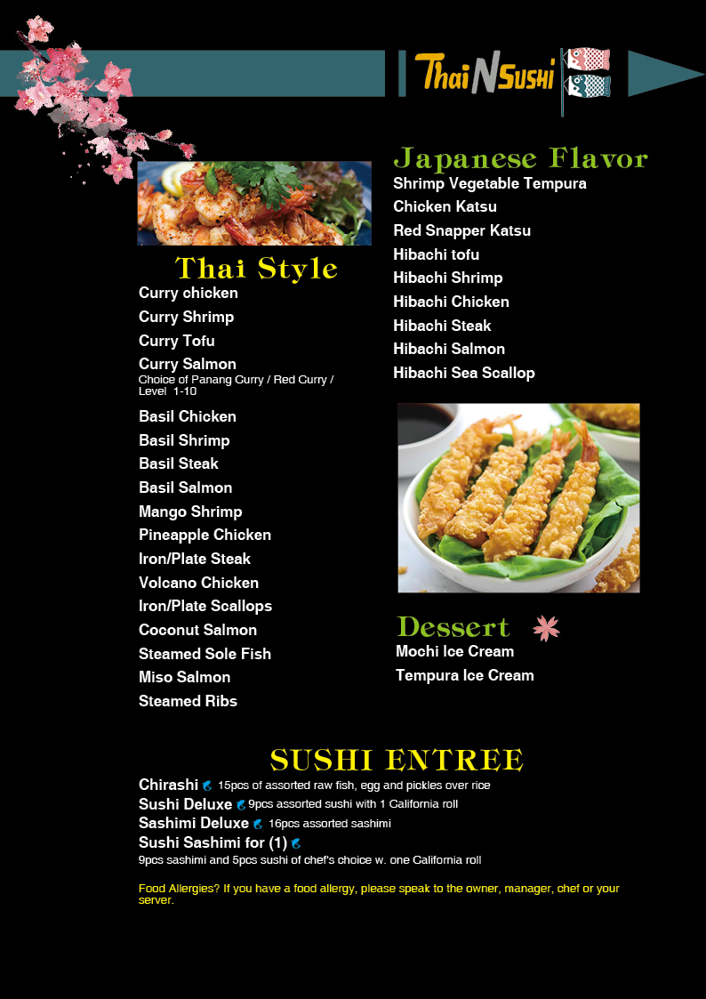 Thai N Sushi All You Can Eat Thai N Sushi All You Can Eat